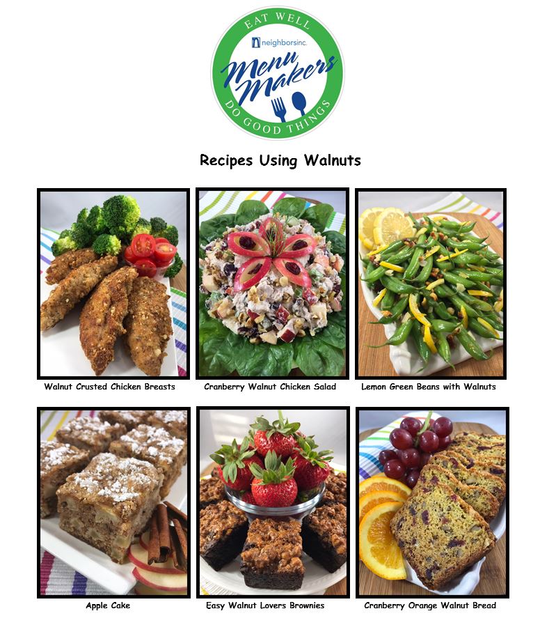 August Menu Makers: Walnuts - Neighbors Inc.